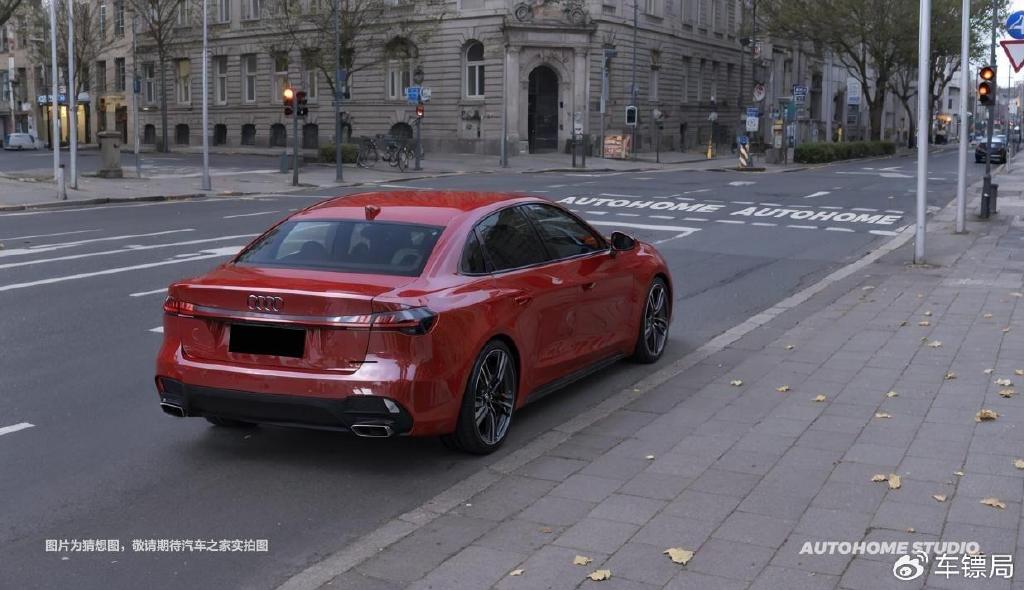 全新奥迪A4L实车渲染图曝光，外观向A7L靠拢，这颜值该打几分？-新浪汽车