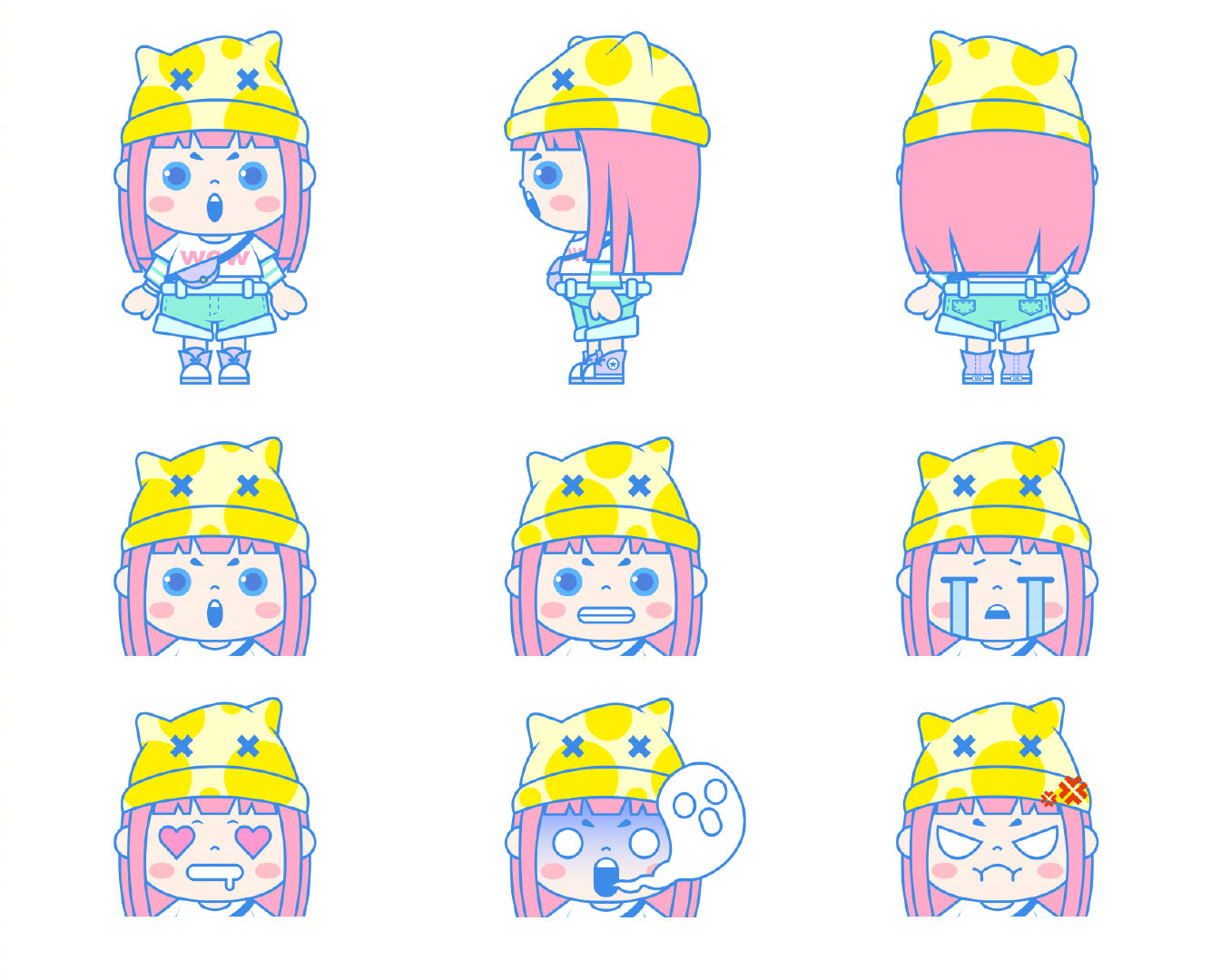 IP三视图设计，学会还可以给自己搞一波IP形象也很有意思……__财经头条