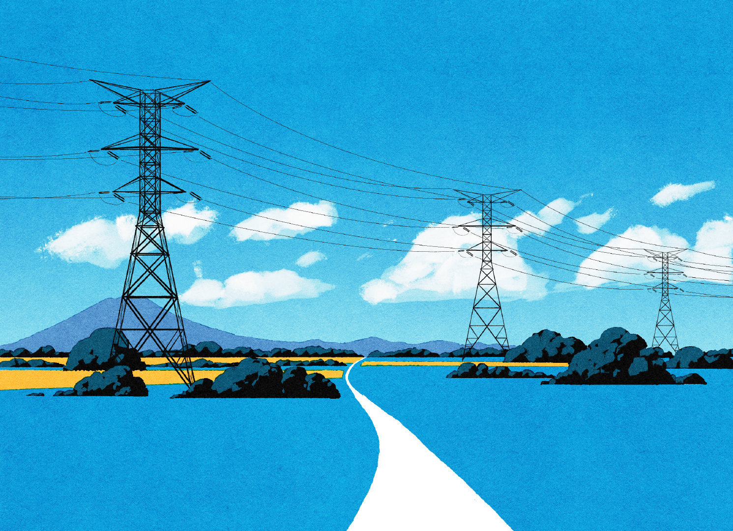 插画师 飯田研人（Kento IIDA）绘画作品