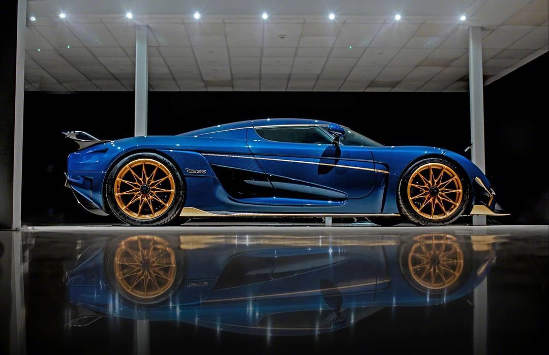 柯尼赛格Regera 蓝色幽灵，一件绝对的艺术品！