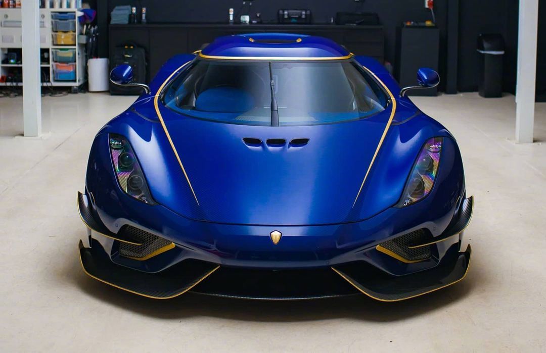 柯尼赛格Regera 蓝色幽灵，一件绝对的艺术品！