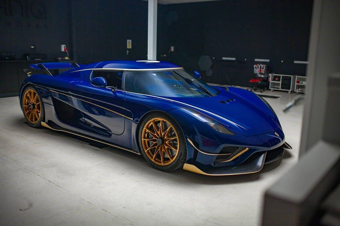 柯尼赛格Regera 蓝色幽灵，一件绝对的艺术品！