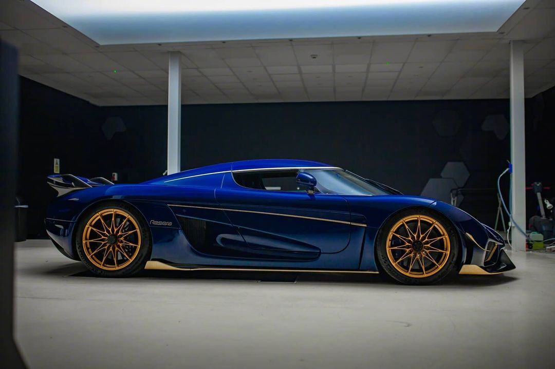 柯尼赛格Regera 蓝色幽灵，一件绝对的艺术品！