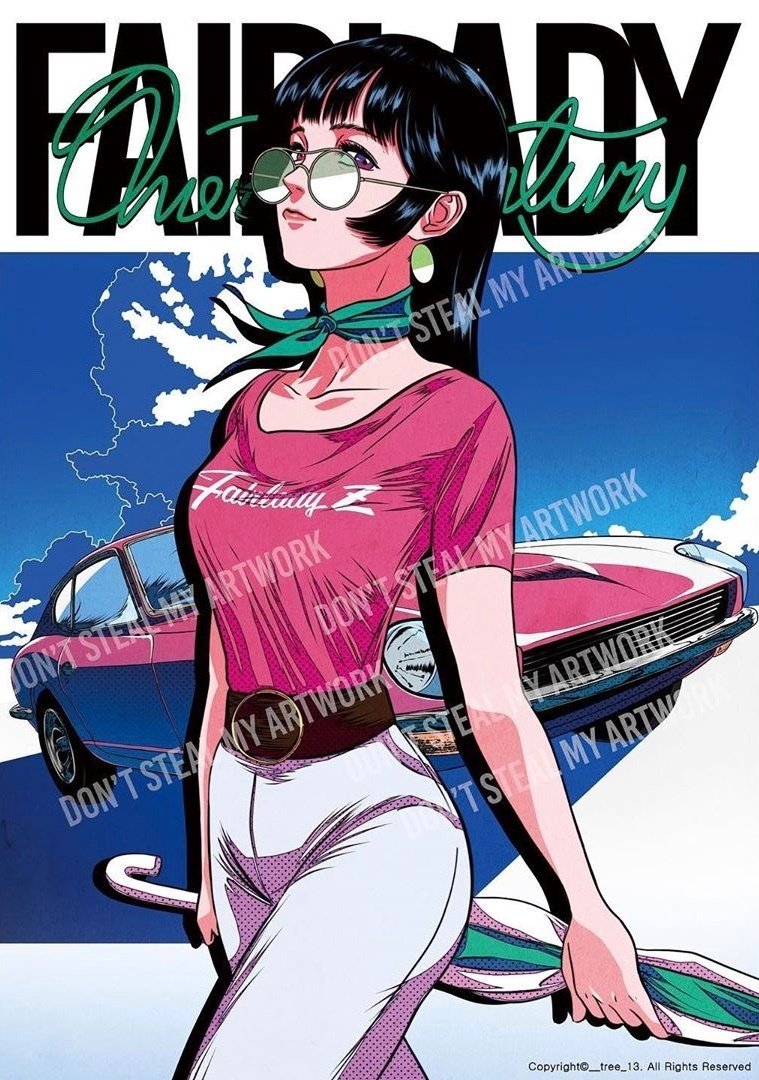 来自韩国插画师 Ins __tree_13 绘画作品