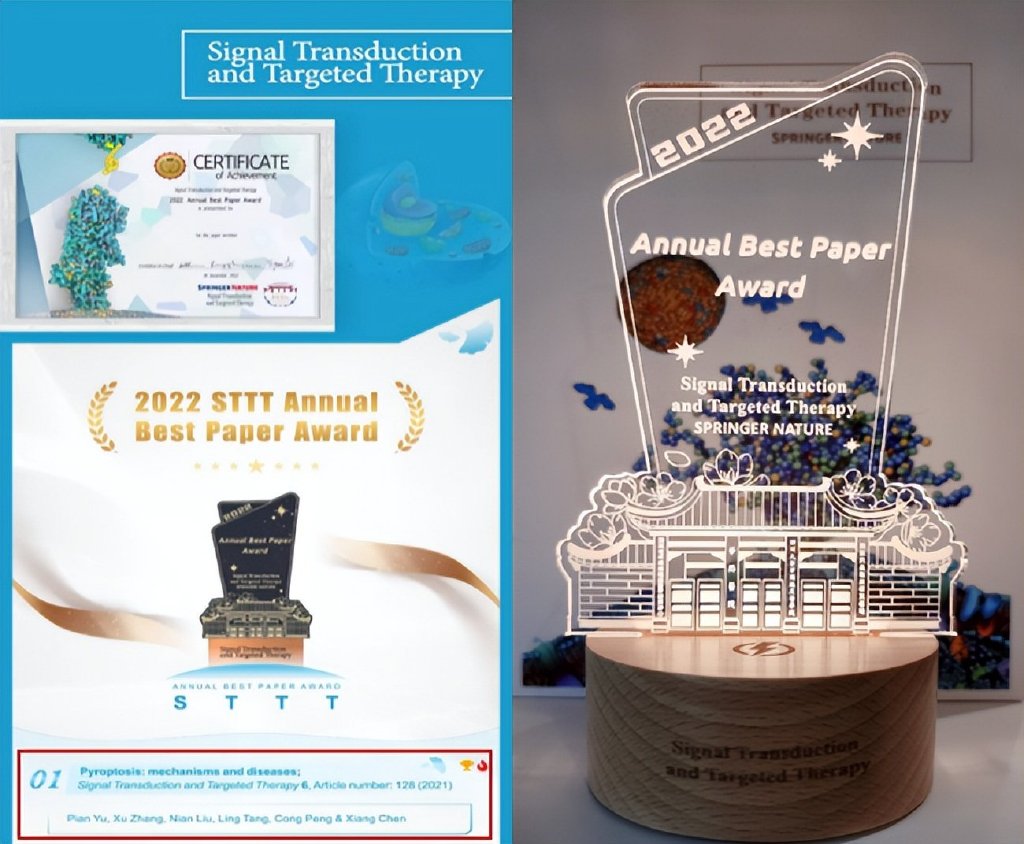 湘雅医院皮肤科团队发表论文荣获STTT杂志2022年度最佳论文奖