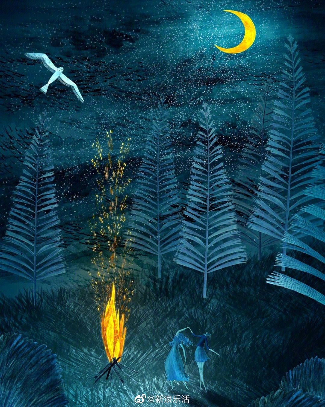 来自英国插画师 Rosanna Tasker ……__财经头条