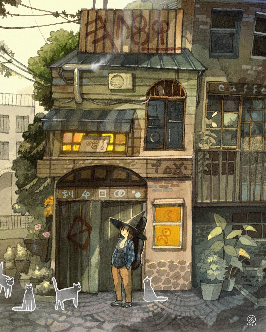 插画师 simz.art__财经头条