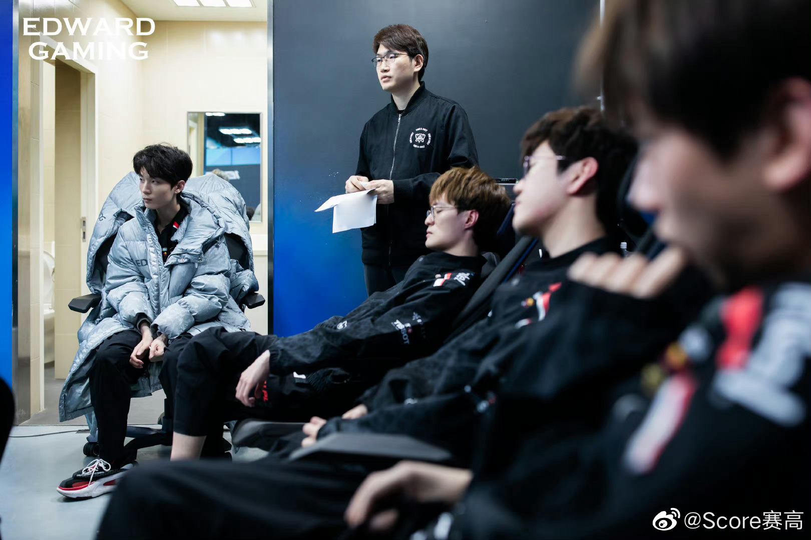 @EDG电子竞技俱乐部 赛后返图