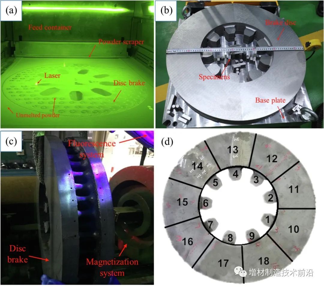 北理工院士团队：采用国产多激光金属3D打印装备制备出高铁刹车盘