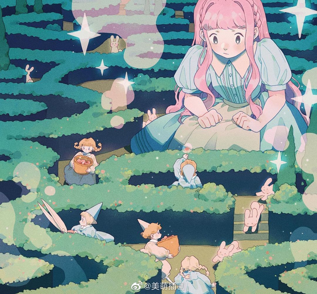 插画分享 carol_cao_ 作品