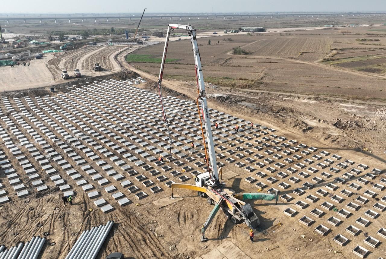 邯港高速沧州段（二期）加快施工|二期|新春|沧州_新浪新闻