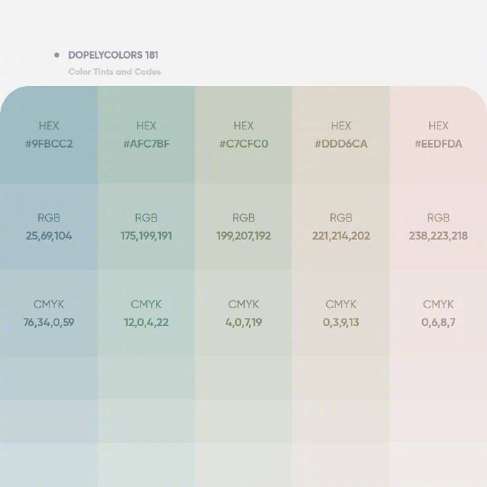 一组不错的 Dopely Colors 渐变配色参考，收藏备用__财经头条