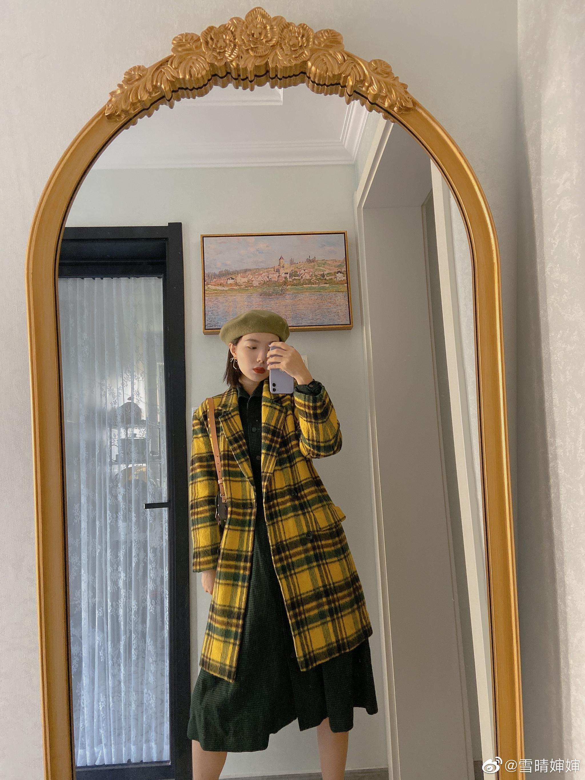 冬日vintage穿搭2想在冬天里也五颜六色