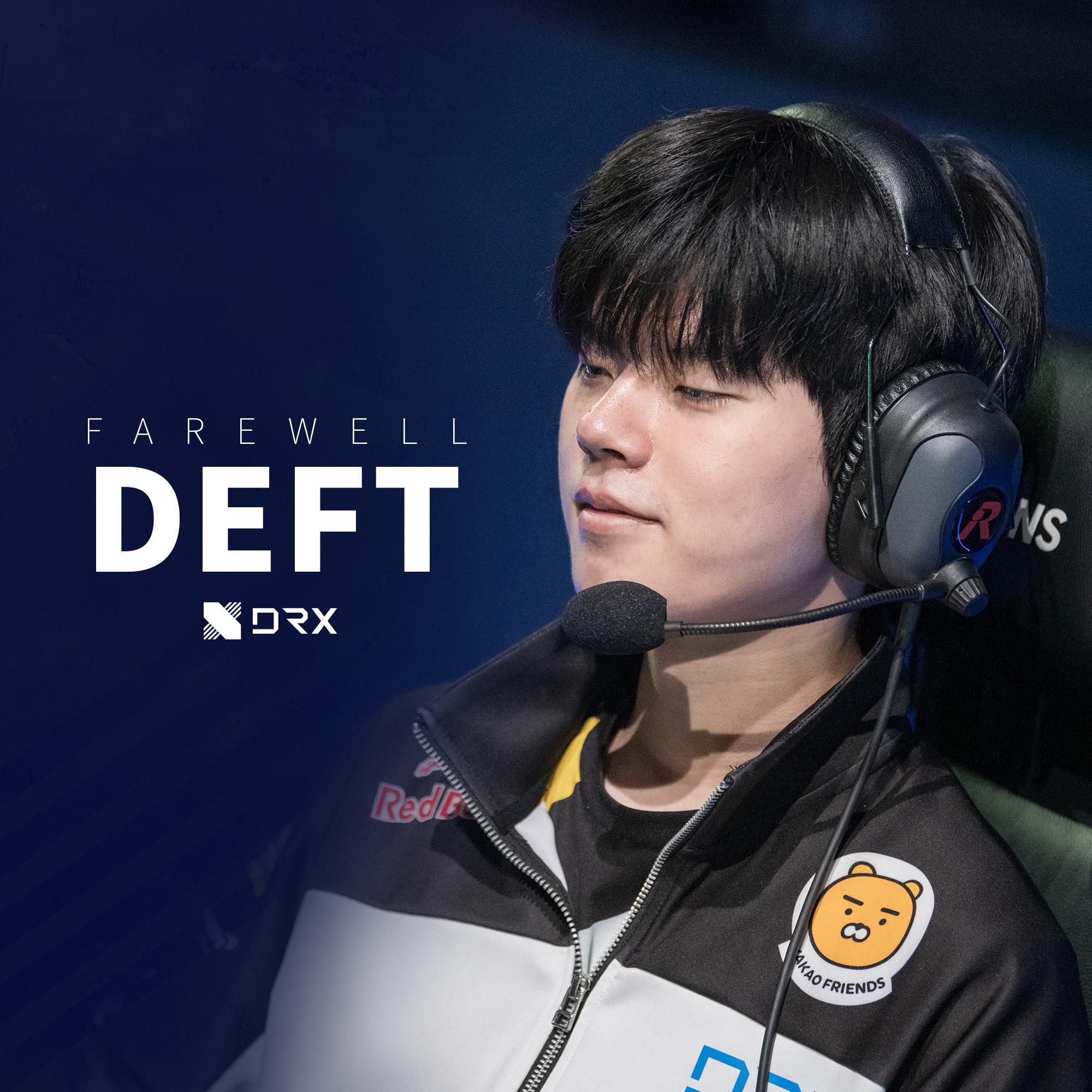 DRX官宣Deft、Chovy、Doran、Keria离队