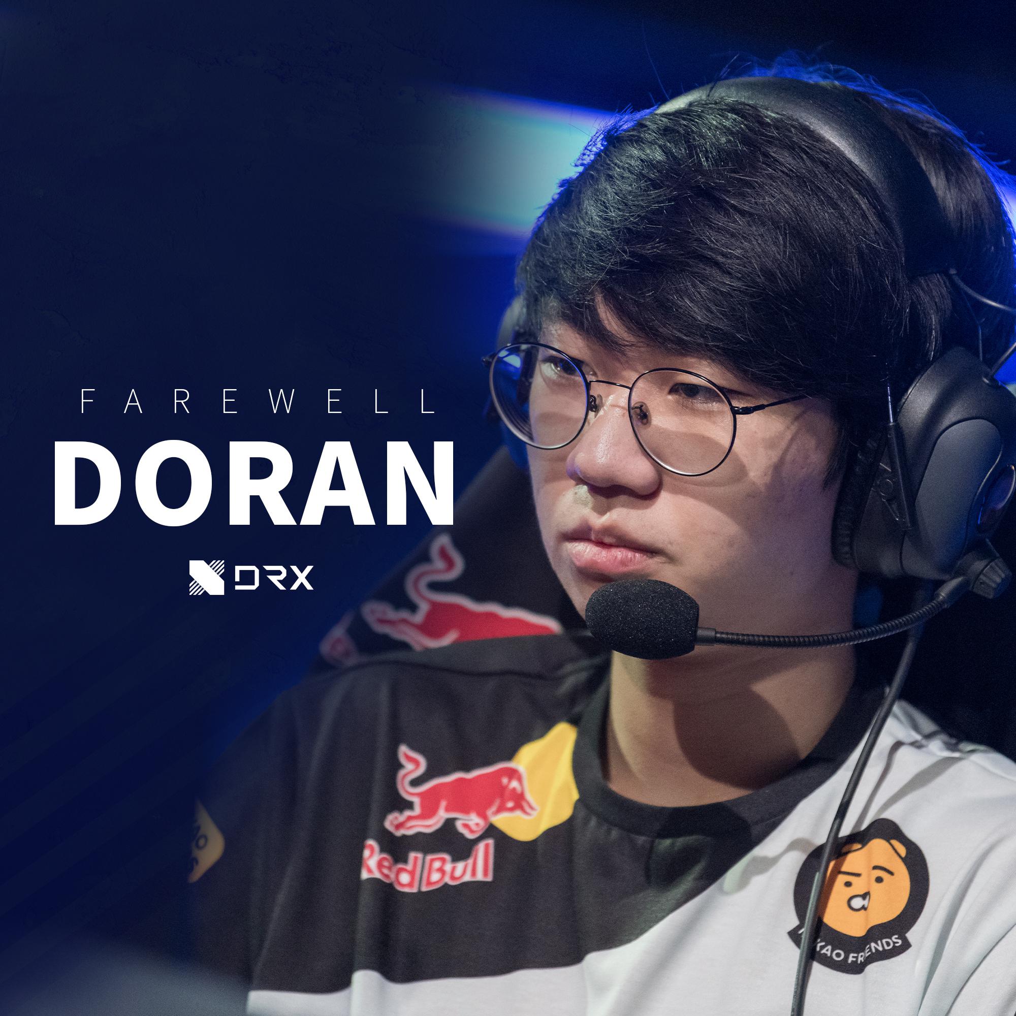 DRX官宣Deft、Chovy、Doran、Keria离队