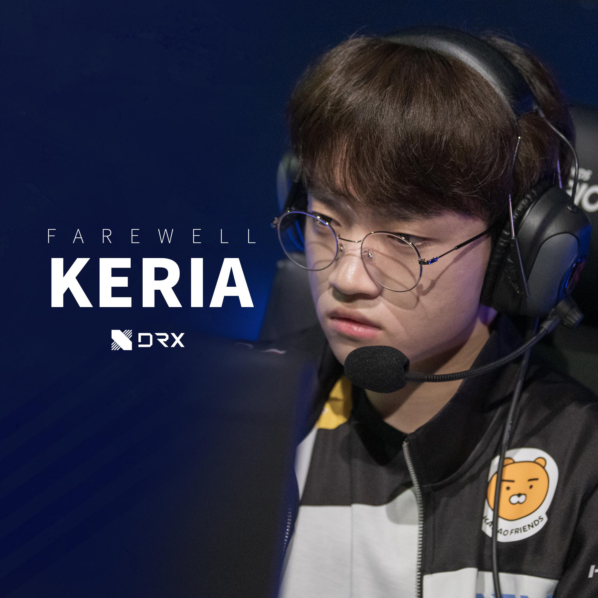 DRX官宣Deft、Chovy、Doran、Keria离队