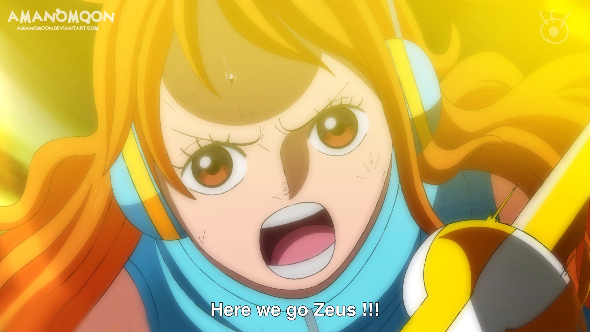 海贼王1077话Amanomoon上色作品