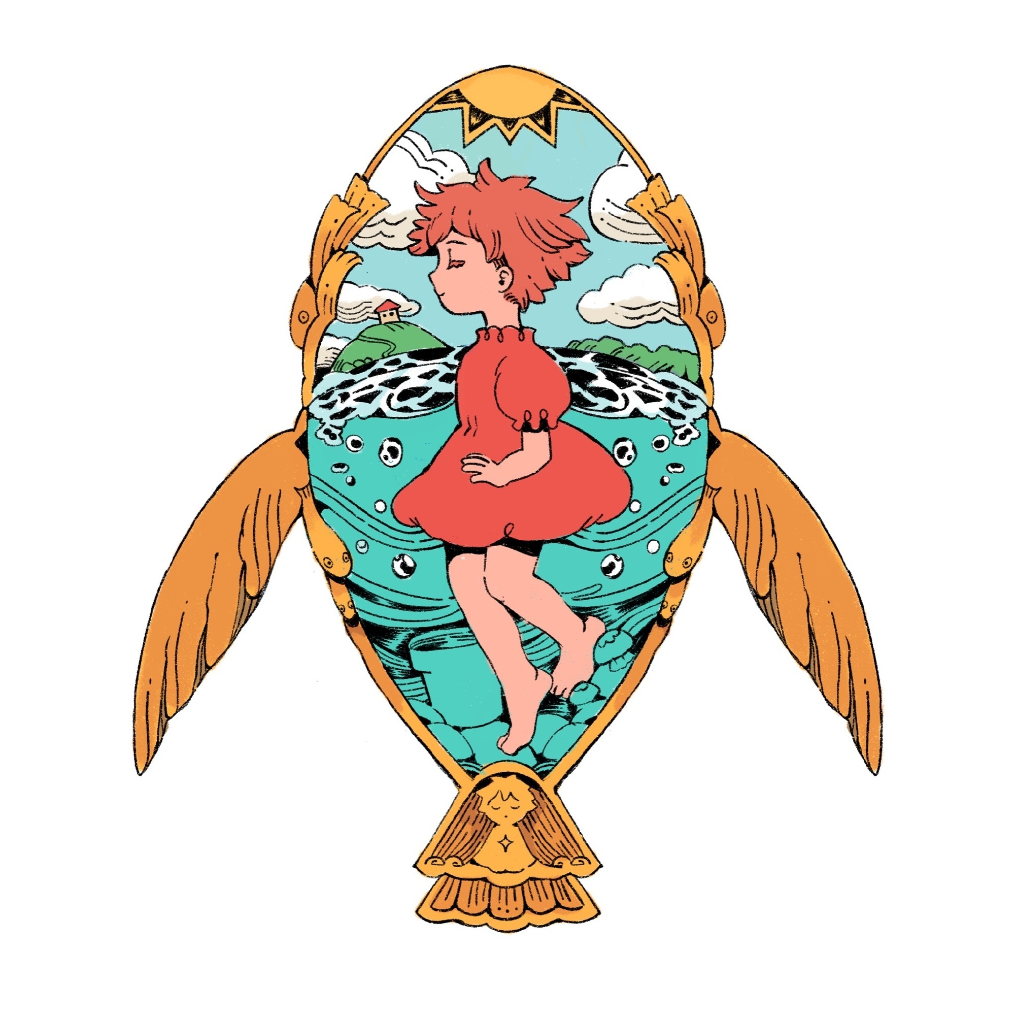 插画师 Ibon Adarne 的奇幻人物插画，满满的细节__财经头条