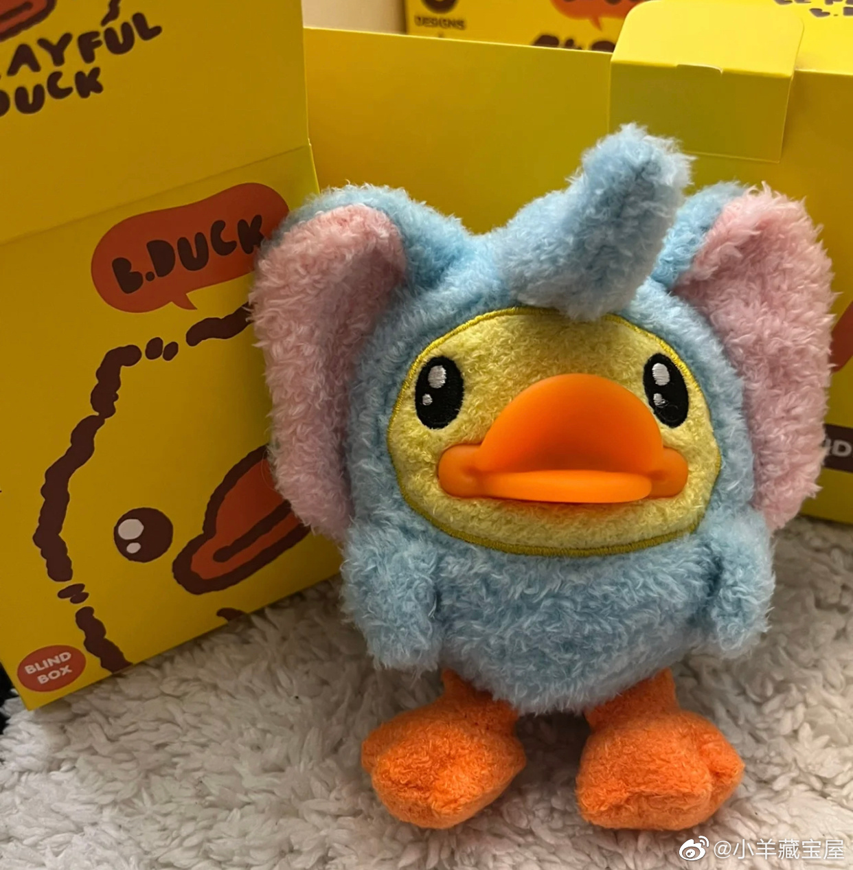 拆礼物的快乐🎁 谁能拒绝可爱的bduck啊！__财经头条