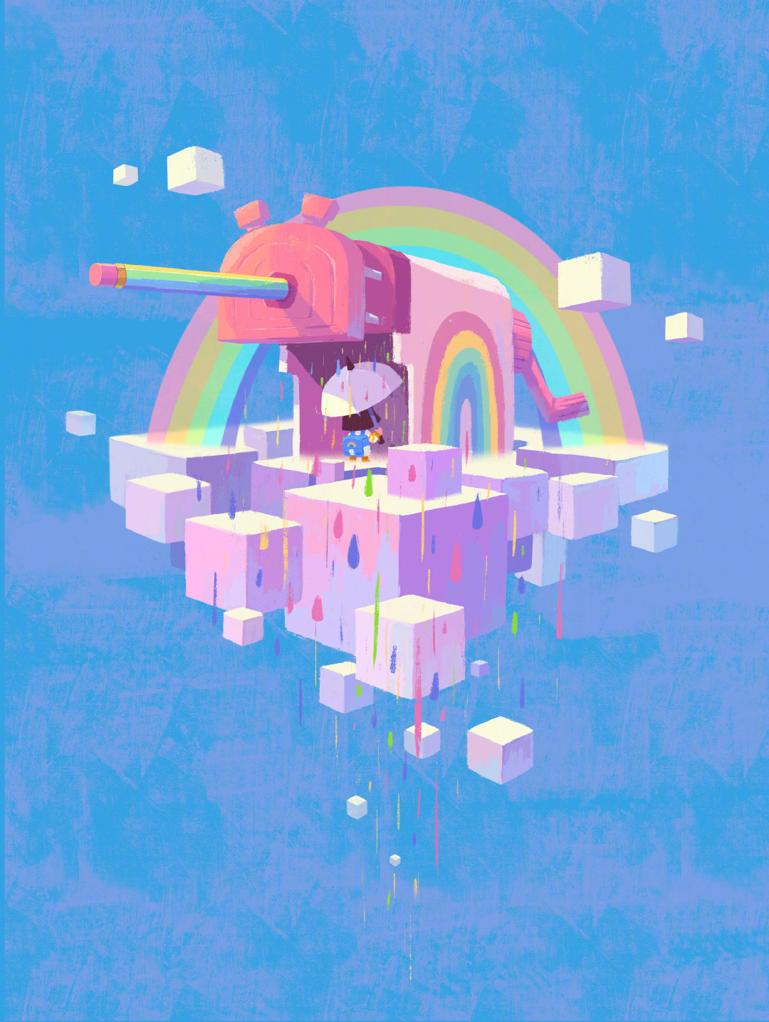 来自插画师Moy Lee的创意绘画作品欣赏！__财经头条