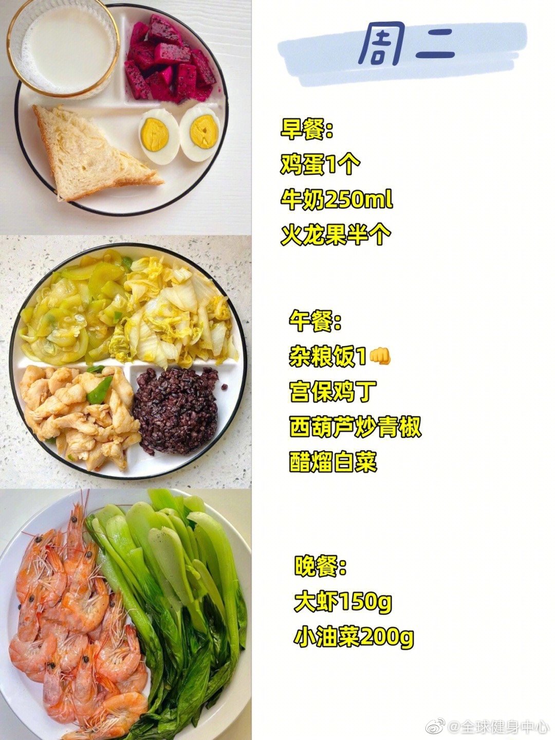 坚持一周有惊喜哟 一日三餐健康饮食……__财经头条