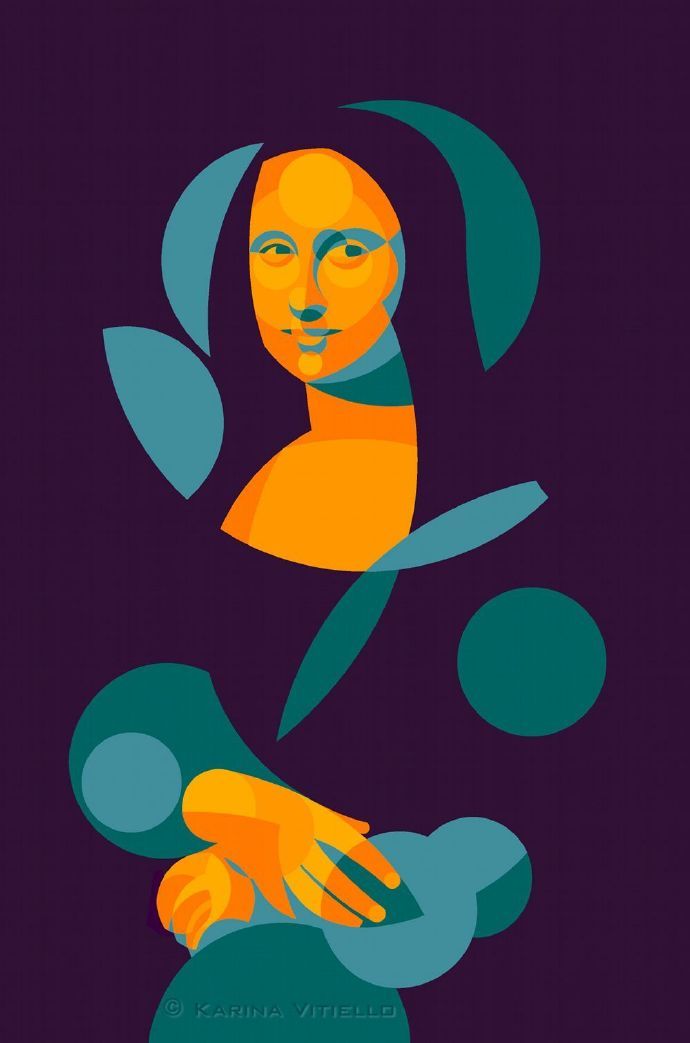 Mona Lisa 蒙娜丽莎的不同艺术表现形式