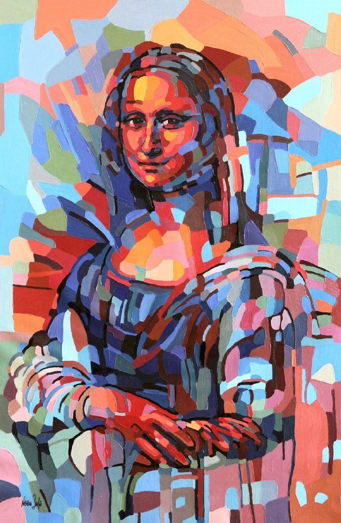 Mona Lisa 蒙娜丽莎的不同艺术表现形式