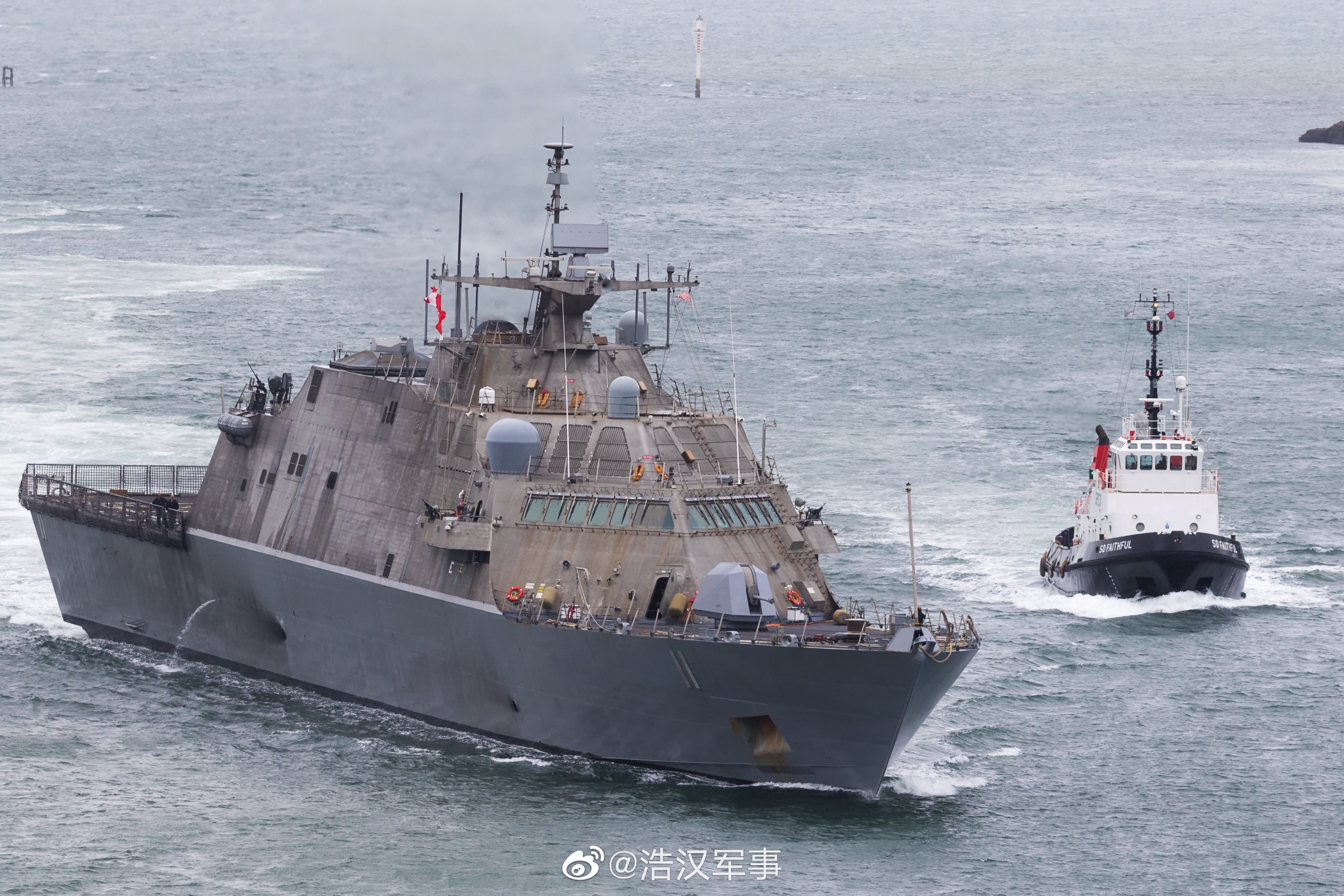 美国海军自由级濒海战斗舰“苏城”号LCS__财经头条