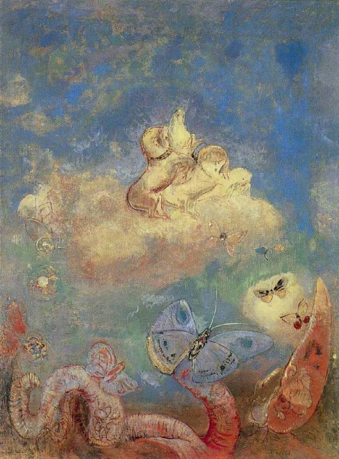 梦境：象征主义大师奥蒂诺·雷东 (Odilon Redon，1840-1916)