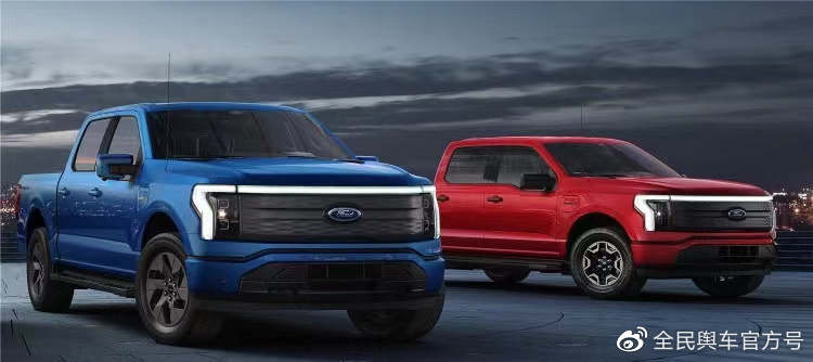 福特新能源皮卡F-150 Lightning进博会首发亮相，美观与实用兼具-新浪汽车