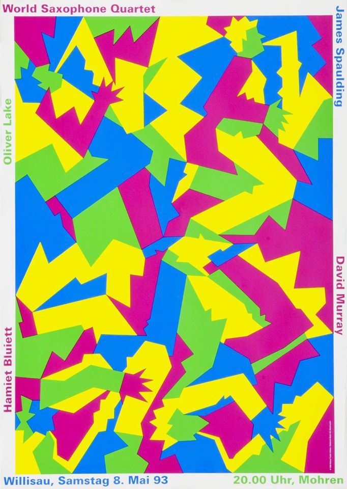 瑞士平面设计大师 尼古拉斯·卓思乐 (Niklaus Troxler)……