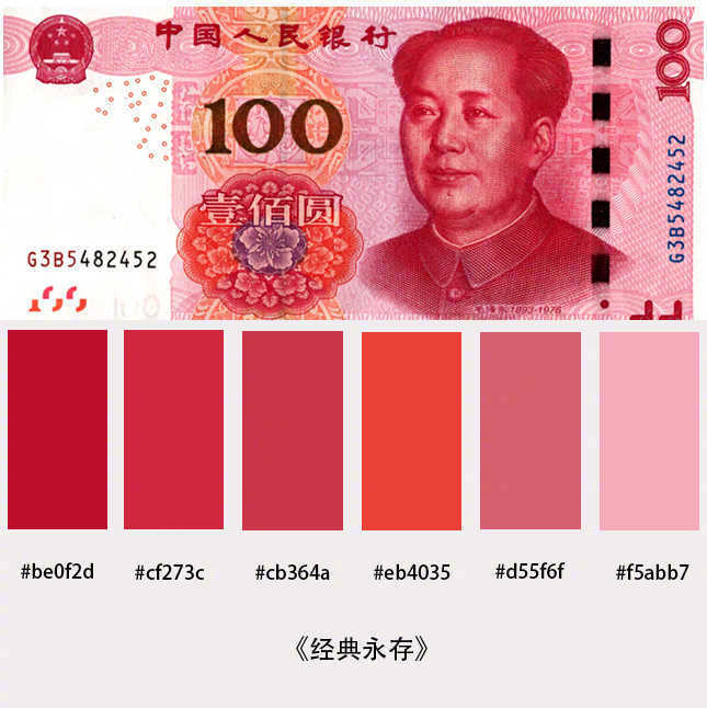 RMB颜色搭配