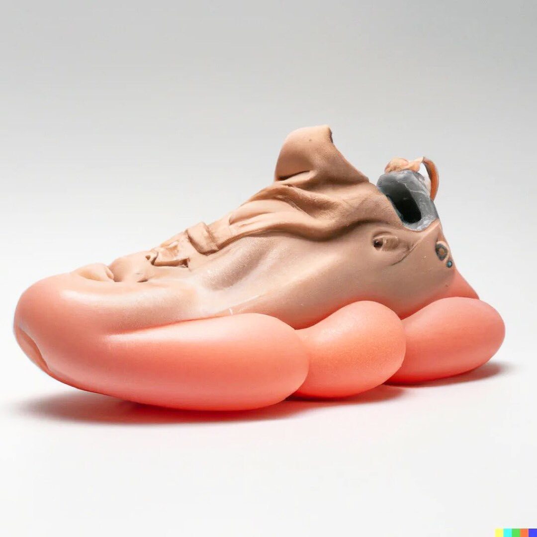 由人工智能创造出的疯狂的AI鞋款。 ainterestingaf|鞋款|人工智能_新浪新闻