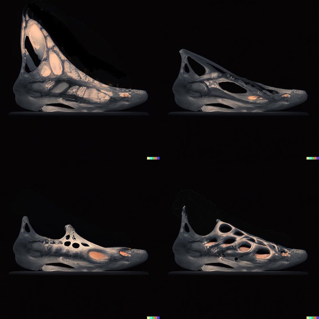 由人工智能创造出的疯狂的AI鞋款。 ainterestingaf__财经头条