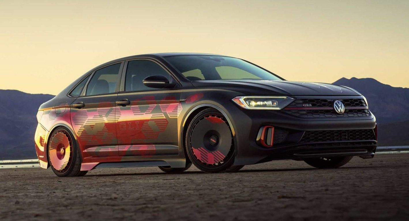 日前大众正式发布了Jetta GLI Performance Concept官图