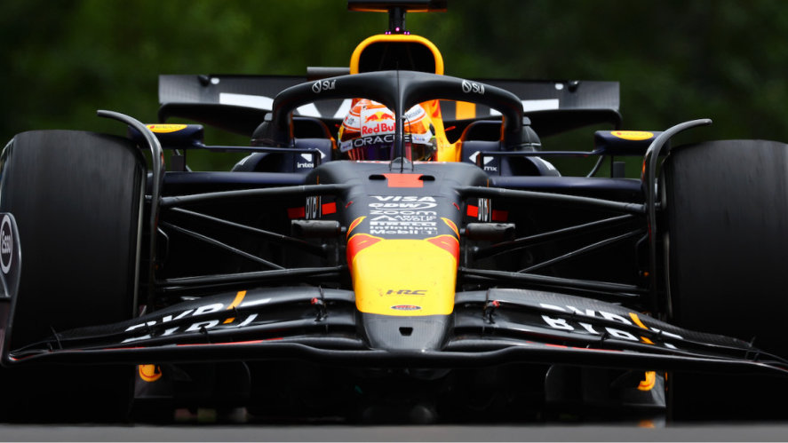 F1比利时：强势复苏，维斯塔潘大幅领先半秒，冲冠！|维斯塔潘|勒克莱尔|比利时_新浪新闻