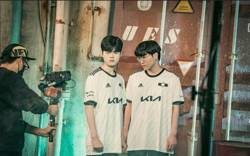 LCK春季赛宣传片DK战队花絮图