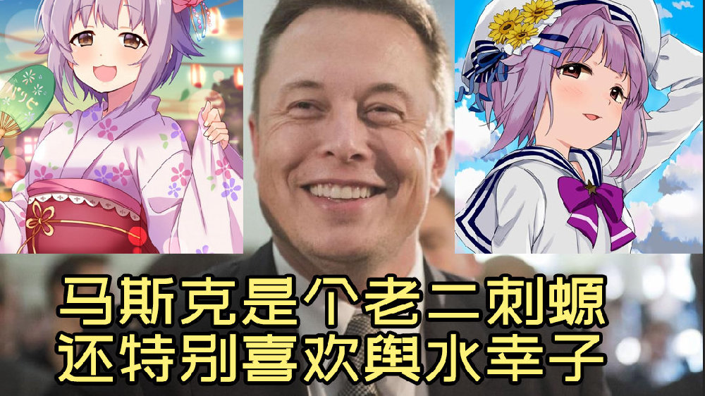 马斯克原来是个老二刺螈！二次元浓度可能比你还高！|二次元|螈|马斯克_新浪新闻