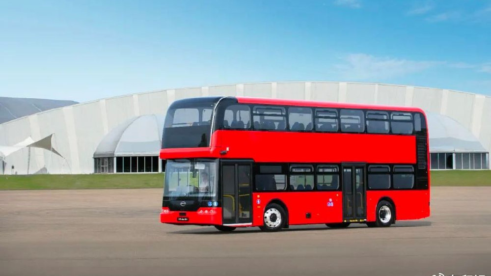 全新比亚迪BD11电动双层巴士全球首发-新浪汽车