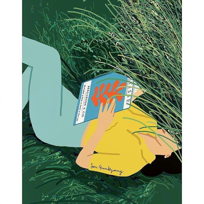 一组绿色系平面设计欣赏 ：Son Eunkyoung