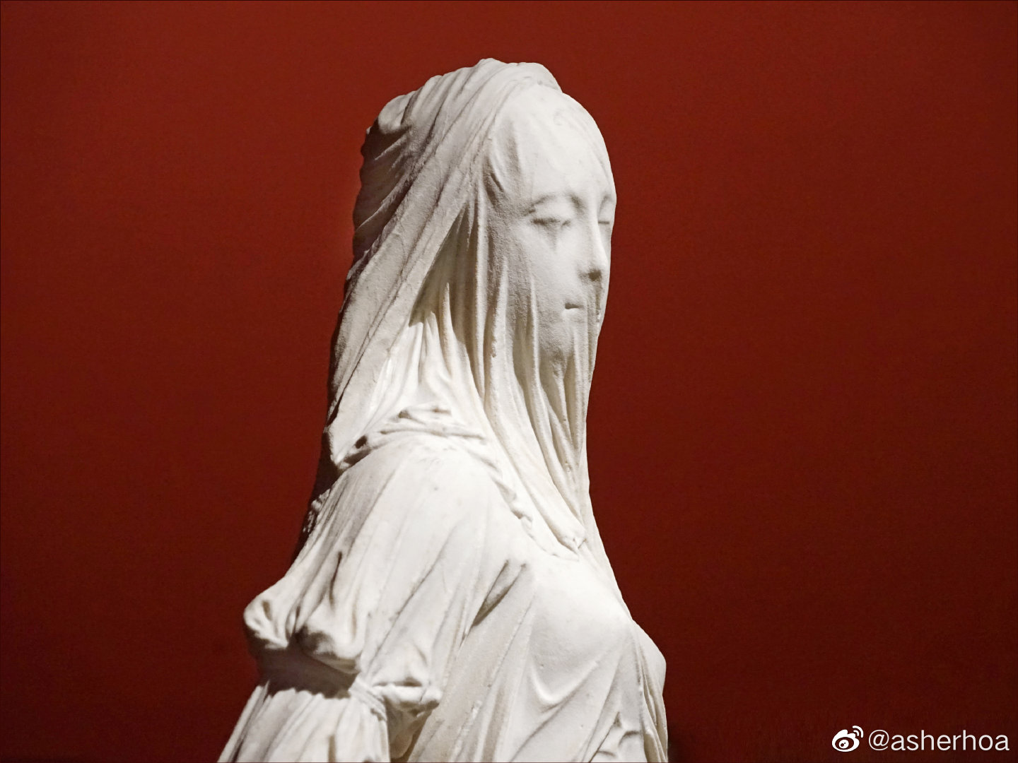 意大利雕塑家Antonio Corradini（1688-1752）的作品《蒙面纱的女人》__财经头条