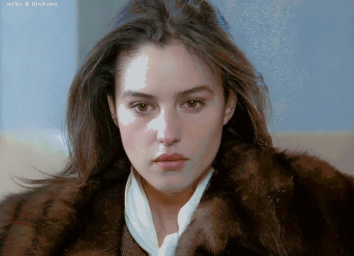1991年电影《La riffa 情事》里的“球花”Monica Bellucci__财经头条