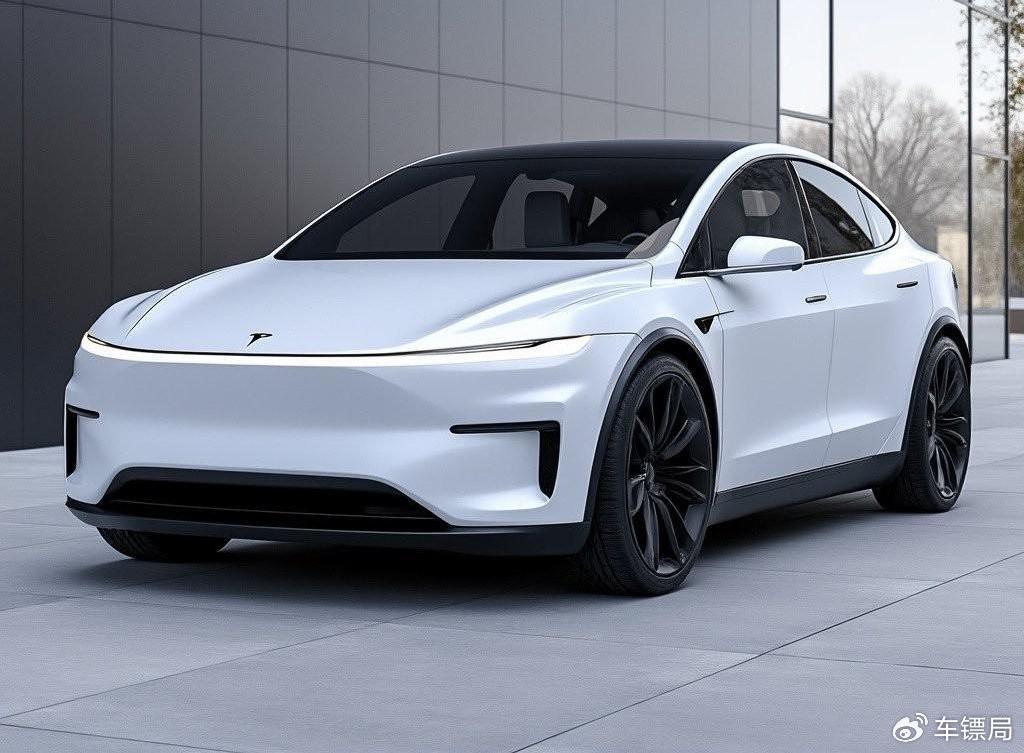 新款特斯拉Model Y谍照曝光，细节变化比较多-新浪汽车