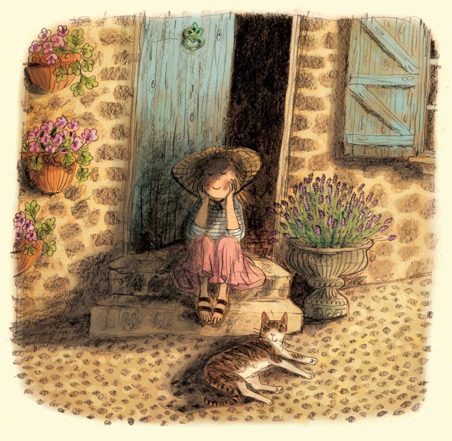 画家 Briony May Smith 绘制的儿童绘本插图……