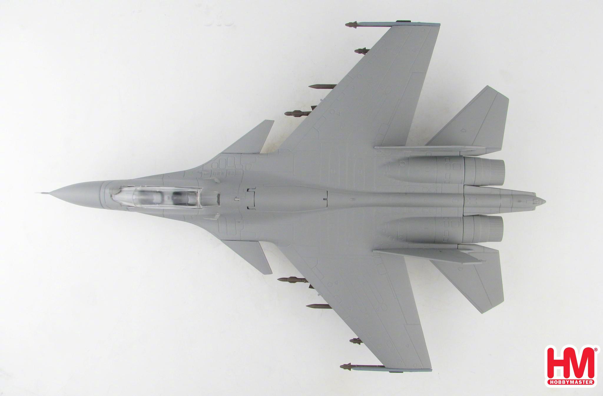 HM发布SU-30战机白模照，居然首先推出的是三翼面的SM/MKI/MKM……