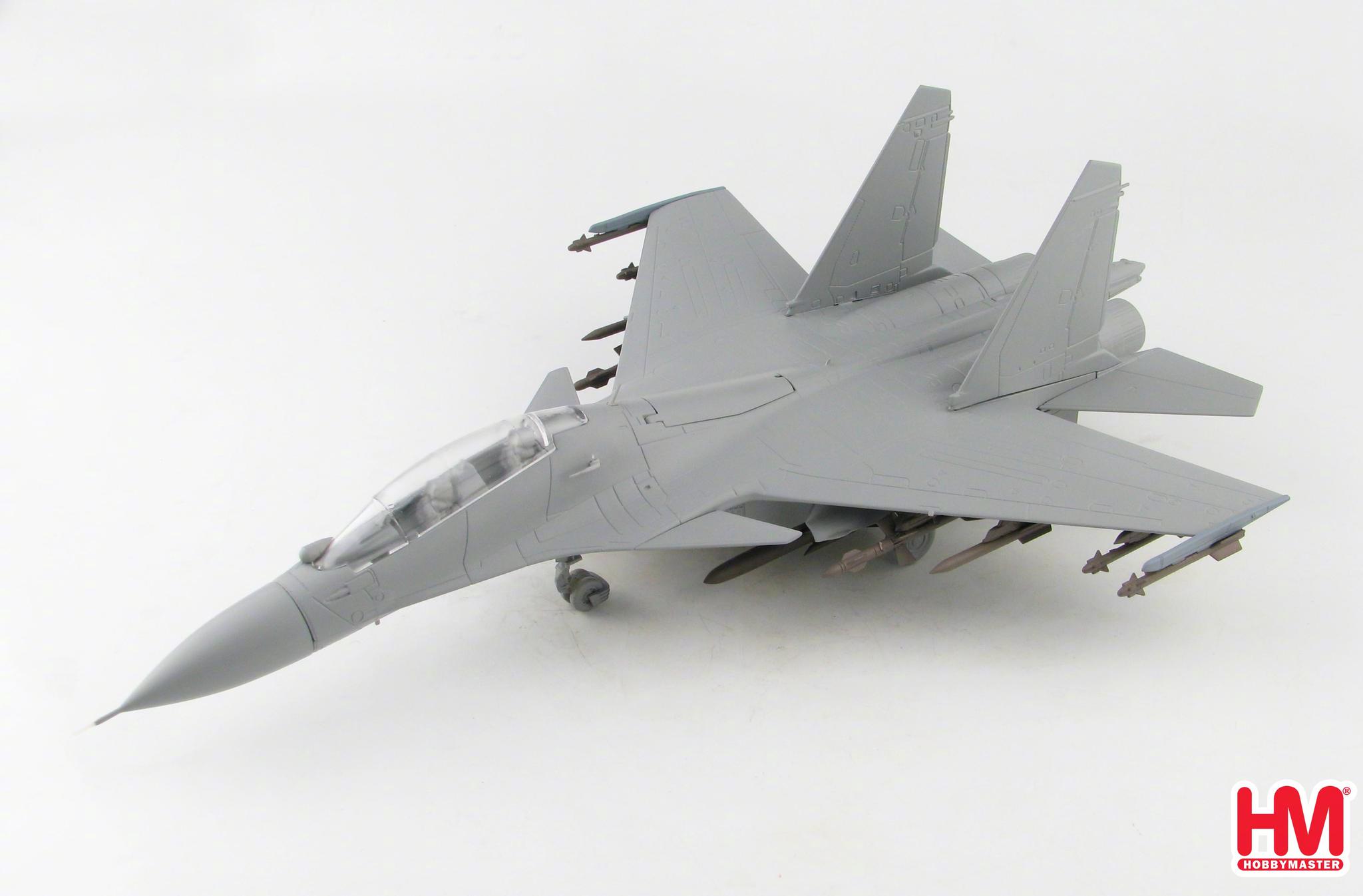 HM发布SU-30战机白模照，居然首先推出的是三翼面的SM/MKI/MKM……