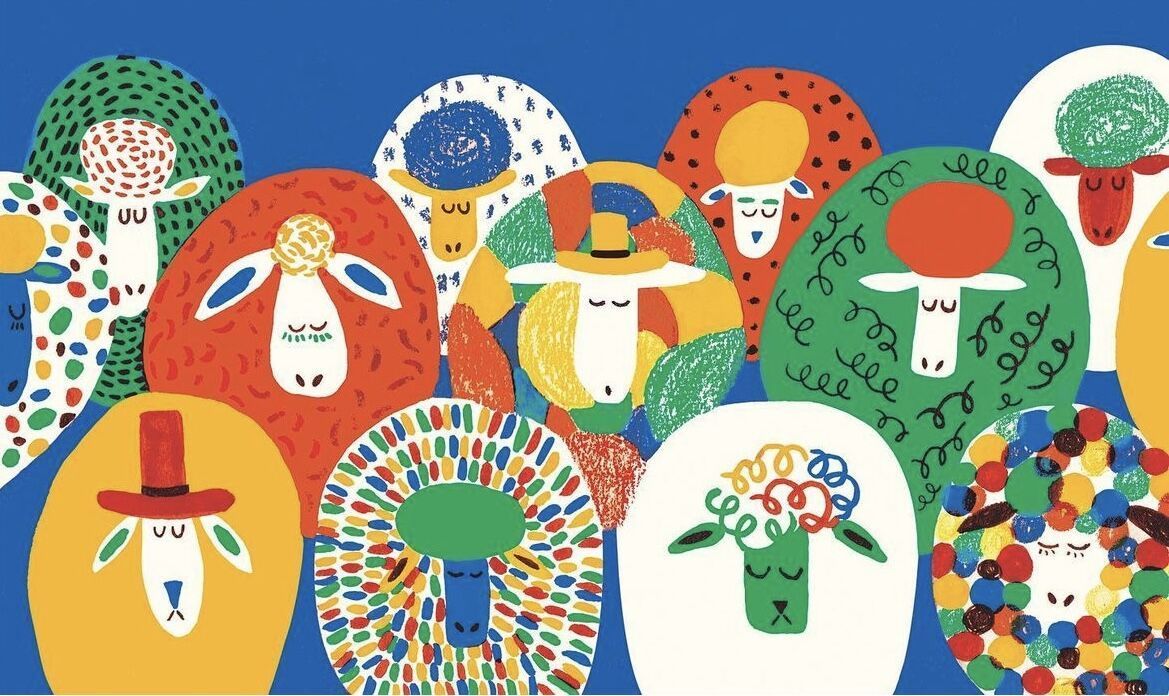 插画师 Jana Glatt 趣味人物绘画，高饱和度配色，充满奇思妙想.__财经头条