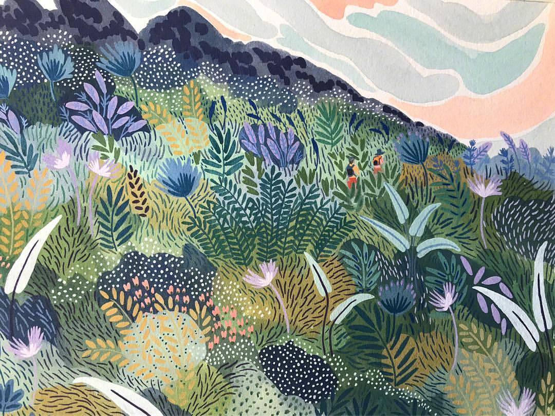 美国艺术家 Angela Mckay 笔下夏天的味道__财经头条