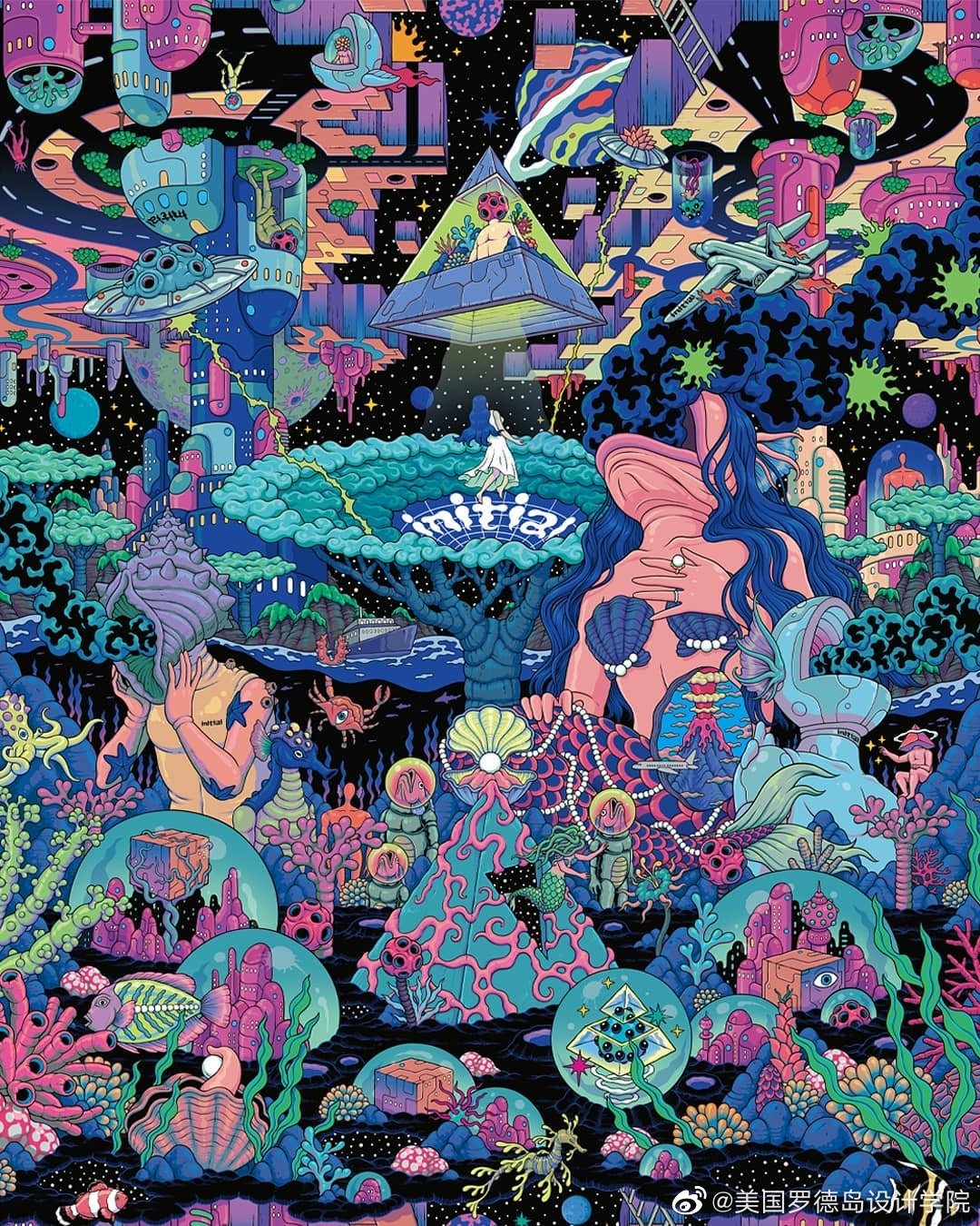 Bang Sangho 的作品以梦幻般的超现实景观和奇怪的生物为特色……__财经头条