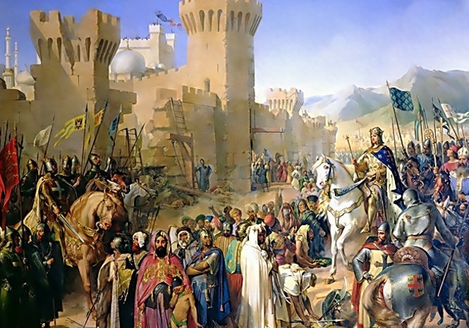 十字军东征历时二百年，阿卡被埃及马穆鲁克王朝攻占标志东征结束